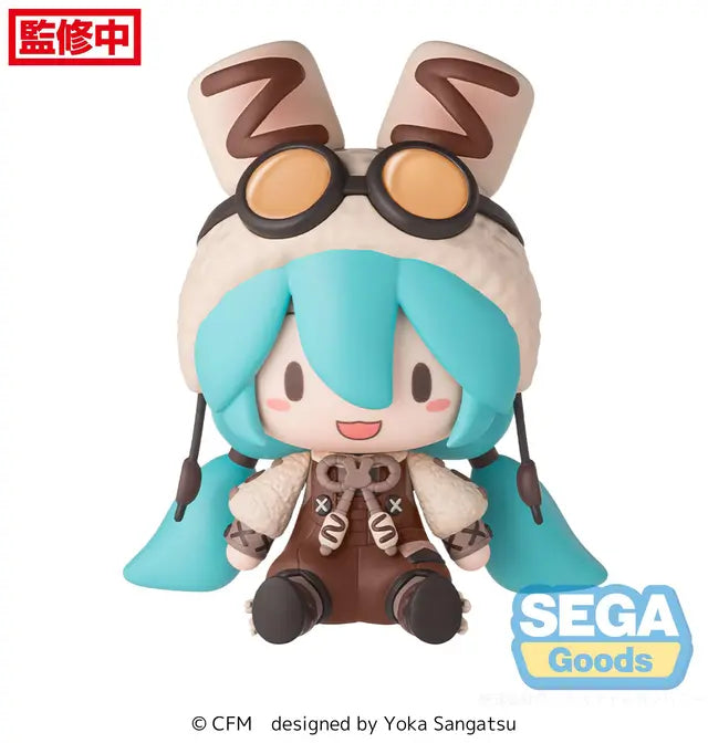 Hatsune Miku Marshmallow Hot Cocoa fuwa petit Series Chibi Figure SEGA ...