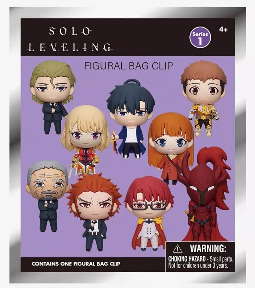 SOLO LEVELING 3D FOAM BAG CLIP Monogram – Anime Otaku Hobby