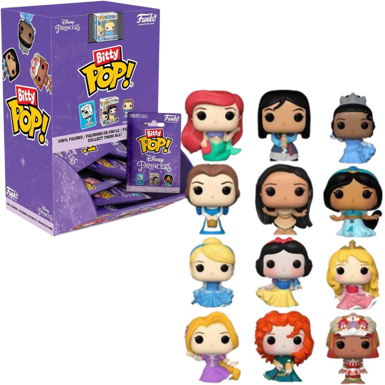 Bitty Pop! Disney Princess Blind Bag Funko – Anime Otaku Hobby