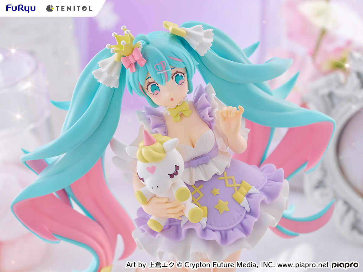 Hatsune Miku YUMEKAWA Princess Lavender ver.TENITOL FuRyu – Anime Otaku ...